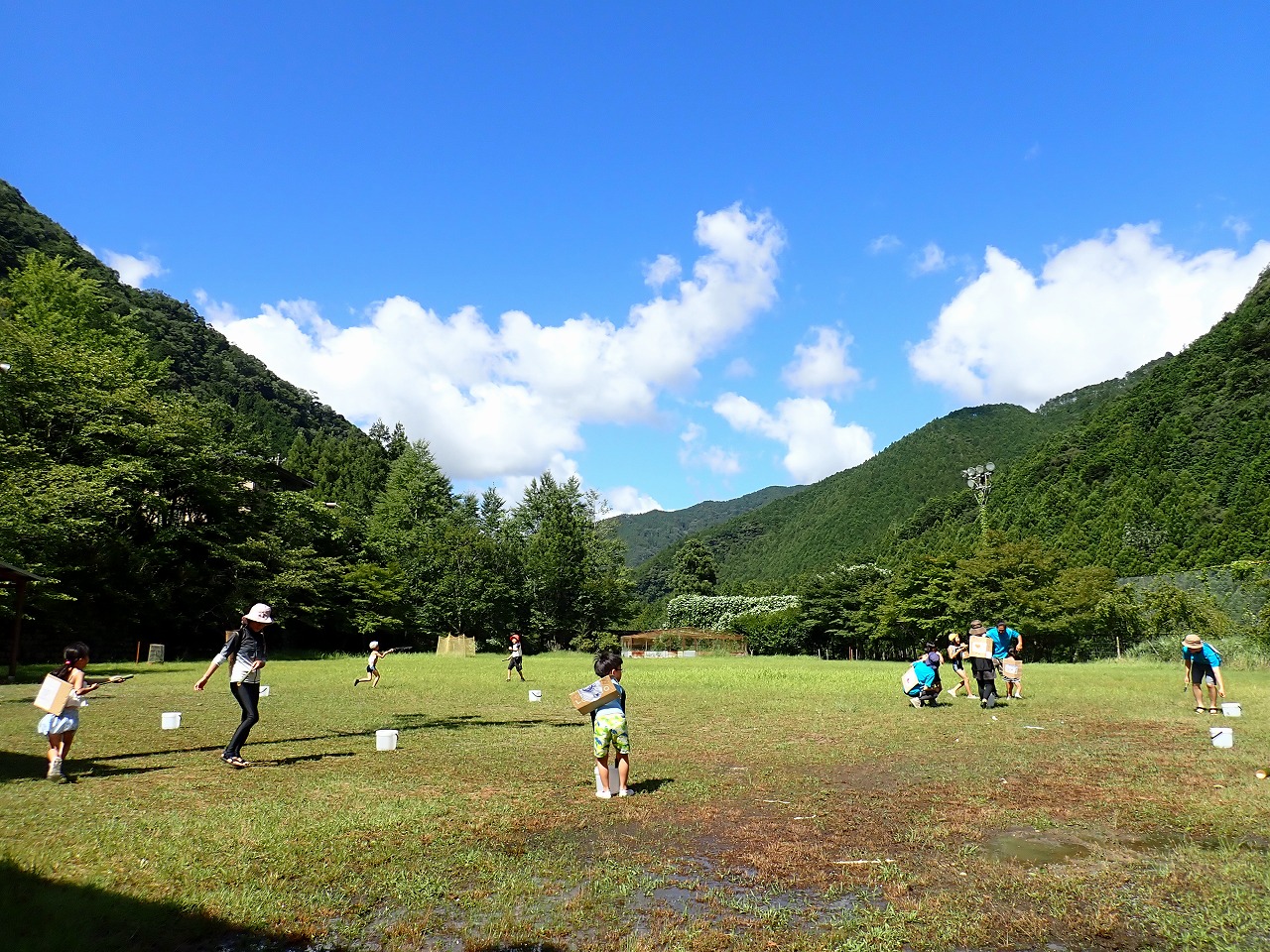 【活動報告】家族で川遊び（8/11と8/20） | NPO法人大杉谷自然学校